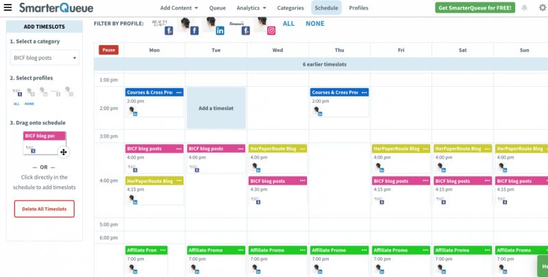 SmarterQueue Review - Social Media Marketing Automation
