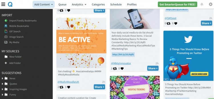 SmarterQueue Review - Social Media Marketing Automation