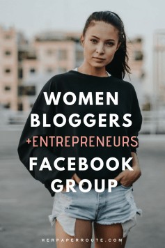 Facebook Group For Women Bloggers And Entrepreneurs