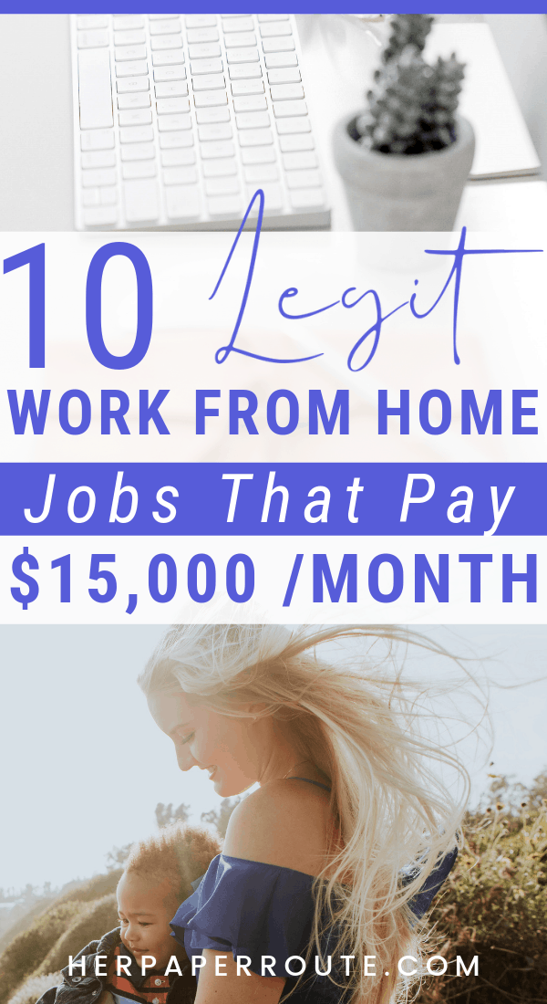 10 Best Work From Home Jobs To Make Money Online