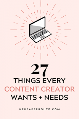 27 Ultimate Gifts For Bloggers And Content Creators
