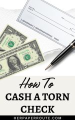 How To Cash A Torn Check (Or Ripped, Damaged)