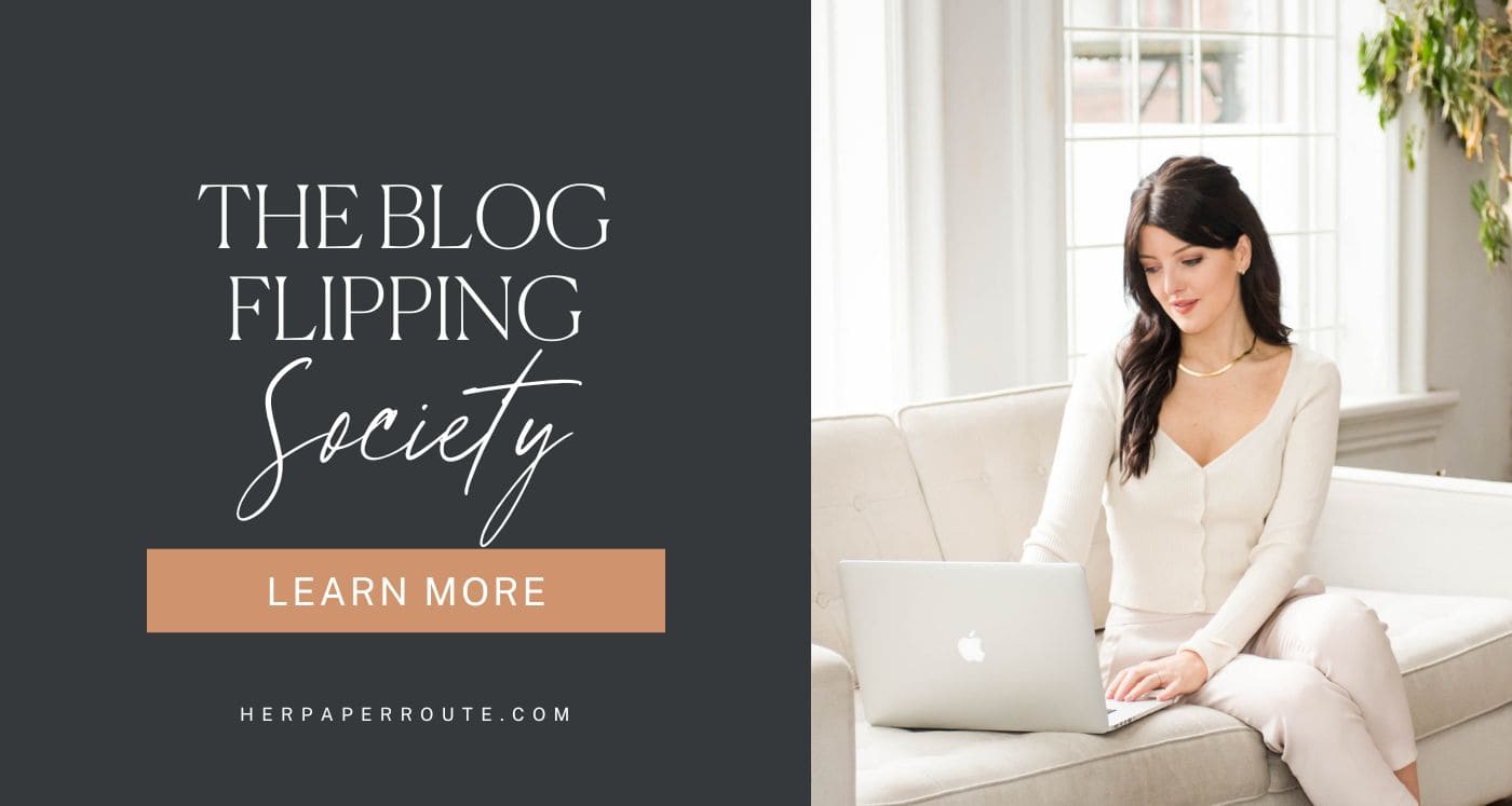 The Blog Flipping Course