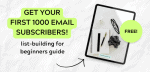 How To Start An Email List (Get Your First 100 Subscribers)