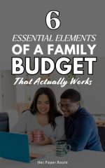 6 Elements To Make A Family Budget That Actually Works