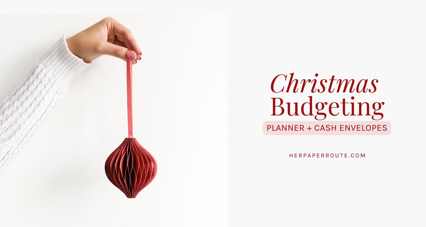 Christmas Budget Planner + Cash Envelopes Bundle